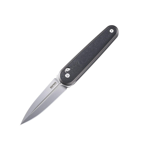 EDC pocket knife 251M-GB - Invisible flipper dagger knife - SRM Knives